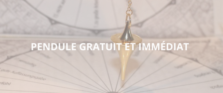 Pendule gratuit et immédiat : découvrez ses secrets divinatoires